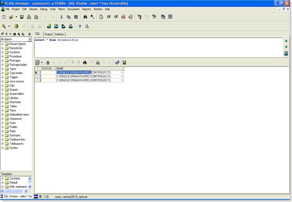 DOMINA TUDO: O que é um Control file? - Parte 1